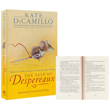 【中商原版】浪漫鼠佩德罗 英文原版 The Tale of Despereaux 双鼠记 纽伯瑞金奖