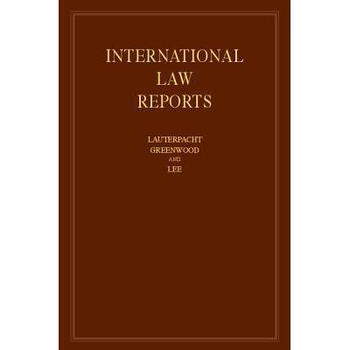 International Law Reports: Volume 158
