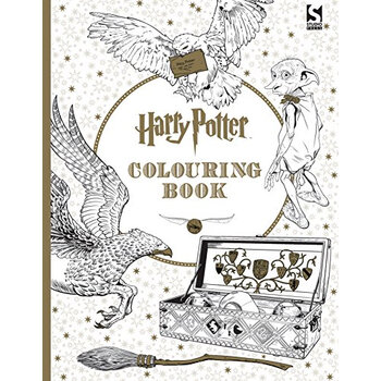 Harry Potter Colouring Book 英文原版