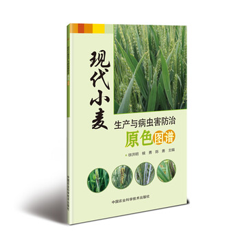 现代小麦生产与病虫害防治原色图谱