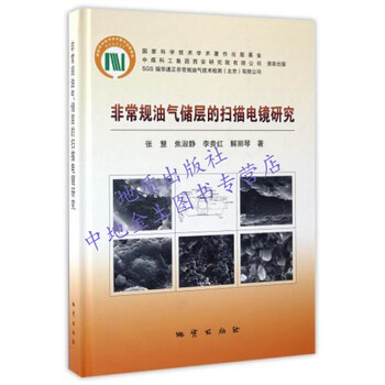 正品新书  非常规油气储层的扫描电镜研究   张慧  解丽琴 著 