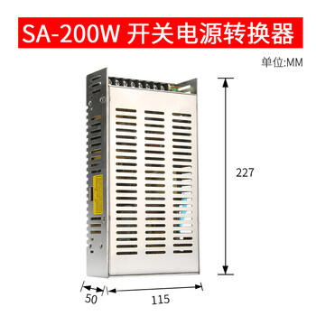 德力西 直流开关电源 变压器 LED监控电源 LED灯箱电源 SA 220V转DC24V 200W DC12V【图片 价格 品牌 报价】-京东