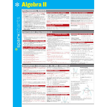【】Algebra II Sparkcharts