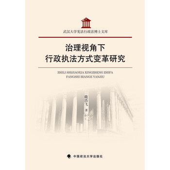 治理视角下行政执法方式变革研究