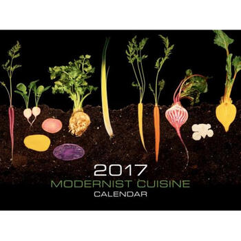Modernist Cuisine 2017 Wall Calendar