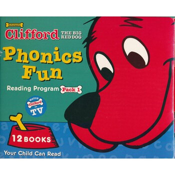 英文原版 CLIFFORD PHONICS FUN PACK 1 (W/CD) 儿