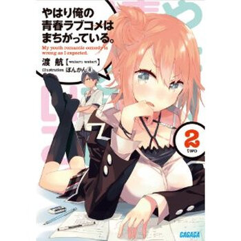 日文原版 小说  我的青春恋爱物语果然有问题 2