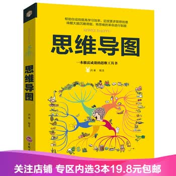 思维导图最强大脑超级记忆术思维风暴全4册逻辑思维训练逆转思维书籍思维导图 东尼博赞智力与谋略书籍