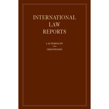 International Law Reports: Volume 140