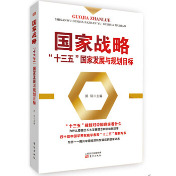  国家战略“十三五”国家发展与规划9787506087056