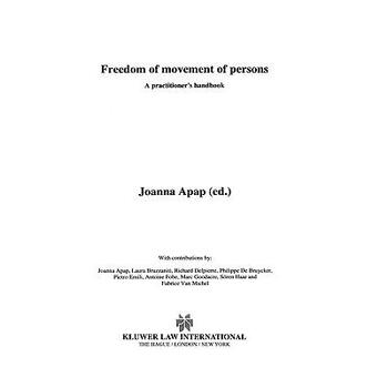 Freedom of movement of persons : A practitio...