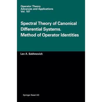 Spectral Theory of Canonical Differential Sy...