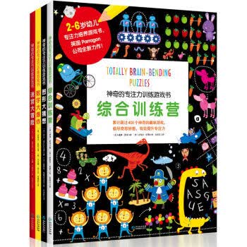 神奇的专注力训练游戏书(套装全4册)