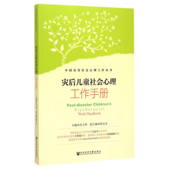 灾后儿童社会心理工作手册/中国灾害社会心理工作丛书