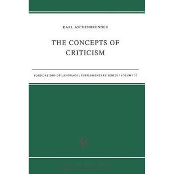 The Concepts of Criticism