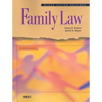 Black Letter Outline on Family Law
