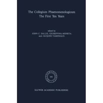 The Collegium Phaenomenologicum, The First T...