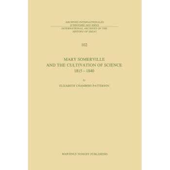 Mary Somerville and the Cultivation of Scien...