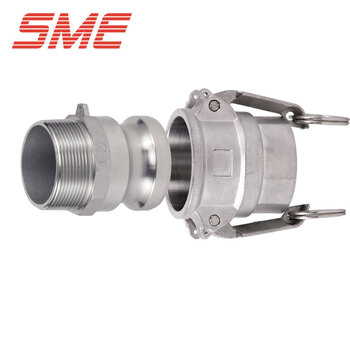 SME 不锈钢F+D型快速接头外螺公头+内螺母头 1寸 DN25【图片 价格 品牌 报价】-京东