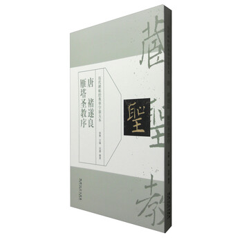历代碑帖经典单字放大本：唐 褚遂良雁塔圣教序
