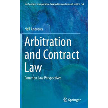 Arbitration and Contract Law : Common Law Pe...