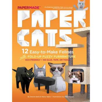 Paper Cats: 12 Easy-to-Make Cats
