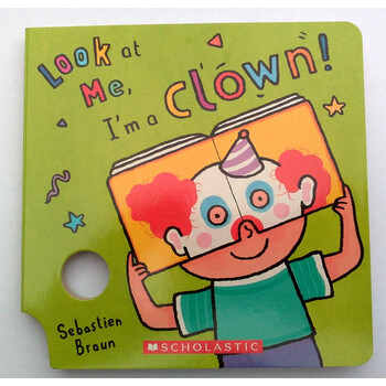 英文原版Look At Me Mask I'm a Clown!