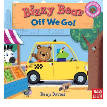 Bizzy Bear: Off We Go! 进口新奇特玩具书