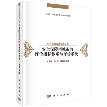 安全保障型城市的评价指标体系与评价系统