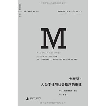 大断裂-人类本性与社会秩序的重建
