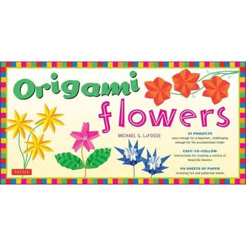 Origami Flowers Folded Kit
