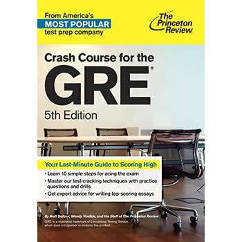 【】Crash Course for the GRE, 5th