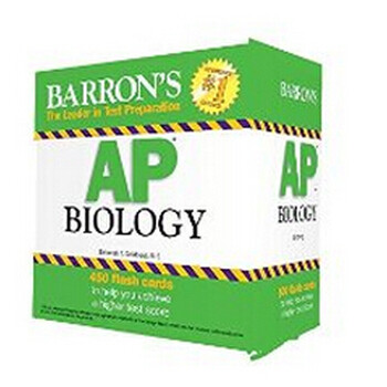 Barron's AP Biology Flash Cards, 3rd Edition