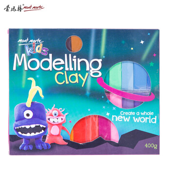 蒙玛特（MontMarte）儿童创意24色彩泥橡皮泥套装MMKC0176 400g