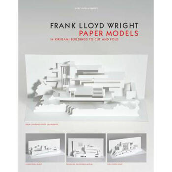 Frank Lloyd Wright Paper Models: 14 Kirigami...