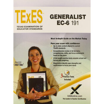 【】Texes Generalist EC-6 191