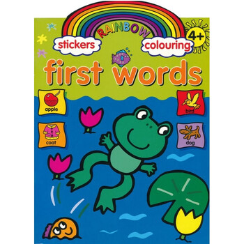 Rainbow Stickers First Words