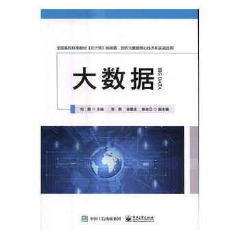 大数据 计算机与互联网 刘鹏主编 电子工业出版社 9787121304309