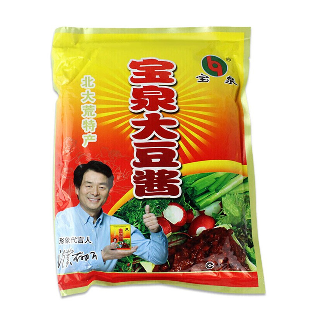 宝泉 大豆酱500g 东北大酱 拌面拌饭酱 500g*2袋 - Nice222