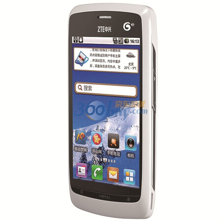【中兴U880】中兴（ZTE）U880 3G手机（白色）TD-SCDMA/GSM【行情 报价 价格 评测】-京东
