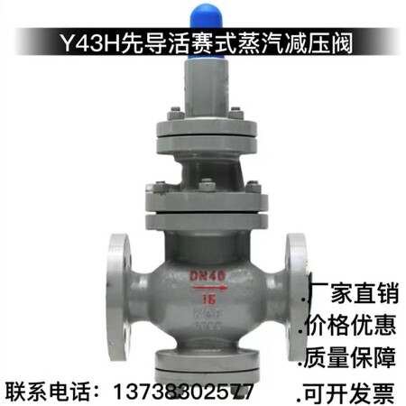 304不锈钢法兰蒸汽减压阀Y43H-16P铸钢先导式64C高压可调式调压阀 DN25-WCB铸钢【图片 价格 品牌 报价】-京东
