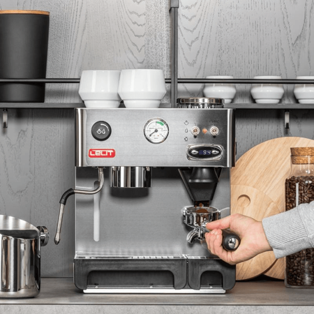 LELIT半自动意式咖啡机 lelit Antia家用轻商用 研磨萃取咖啡蒸汽奶泡一体机 黄铜锅炉 意大利原装进口 PID温度可调节 ...