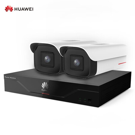 【华为D2150-10-SIU-2/NVR800-A01D-4P】华为HUAWEI 安防监控摄像机500万红外AI筒型防尘防水带POE 视频 ...