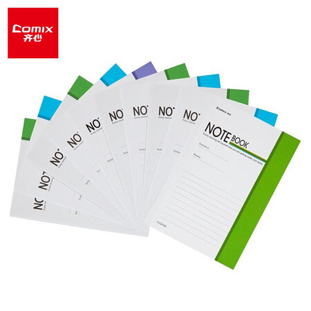 【齐心C32030】齐心（Comix）软抄本文具笔记本子/记事本/作业本 32K/18张 10本装 C32030【行情 报价 价格 评测】-京东