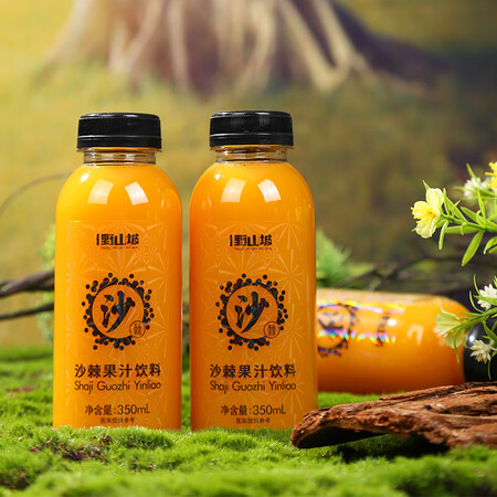 吕梁野山坡沙棘汁饮料350ml pet瓶 山西特产果汁含量≥40% 350ml*8瓶【图片 价格 品牌 报价】-京东