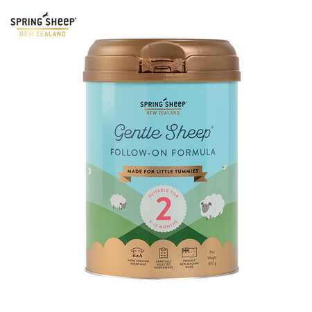 春绵春绵【保税直发】Spring Sheep绵羊奶婴幼儿配方奶粉 2段 800g 1罐 （效期至26.1）【图片 价格 品牌 报价】-京东