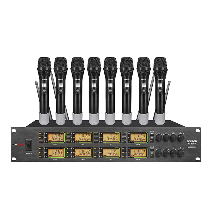 【ONITERNT-808MI】ONITER 控制代表单元 会议系统主机+8手持式无线麦克风NT-808MI【行情 报价 价格 评测】-京东