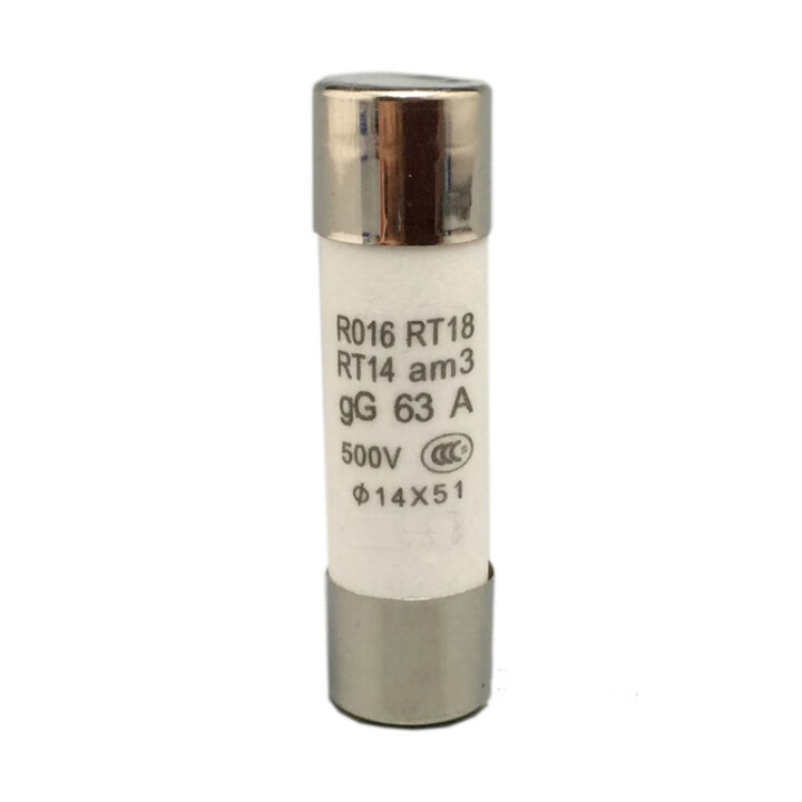 14.3*51熔断器芯R016 RO16 RT18 保险管陶瓷保险丝 500V63A(20个)【图片 价格 品牌 报价】-京东