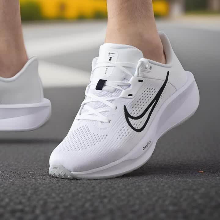 耐克（NIKE）官方舰店男鞋秋季新款运动鞋QUEST 6网面透气轻便跑步鞋休闲鞋 FD6033-100/QUEST 6/白色 43【图片 价格 ...