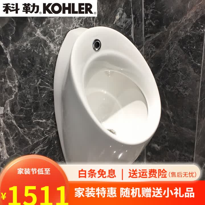 科勒（KOHLER）小便斗感应一体尿斗小便器卫浴 K-16321T-Y-0(不含感应器)【图片 价格 品牌 报价】-京东